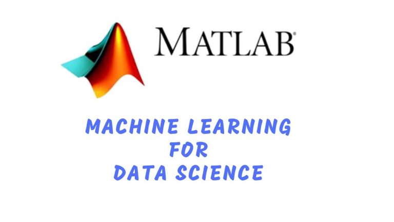 Machine Learning for Data Science Using MATLAB - JTDigital Courses
